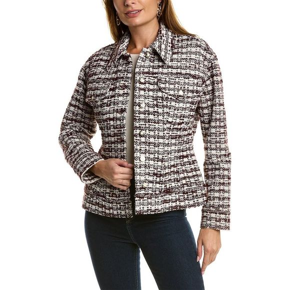St. John | Jackets & Coats | St John Tweed Woolblend Jacket | Poshmark